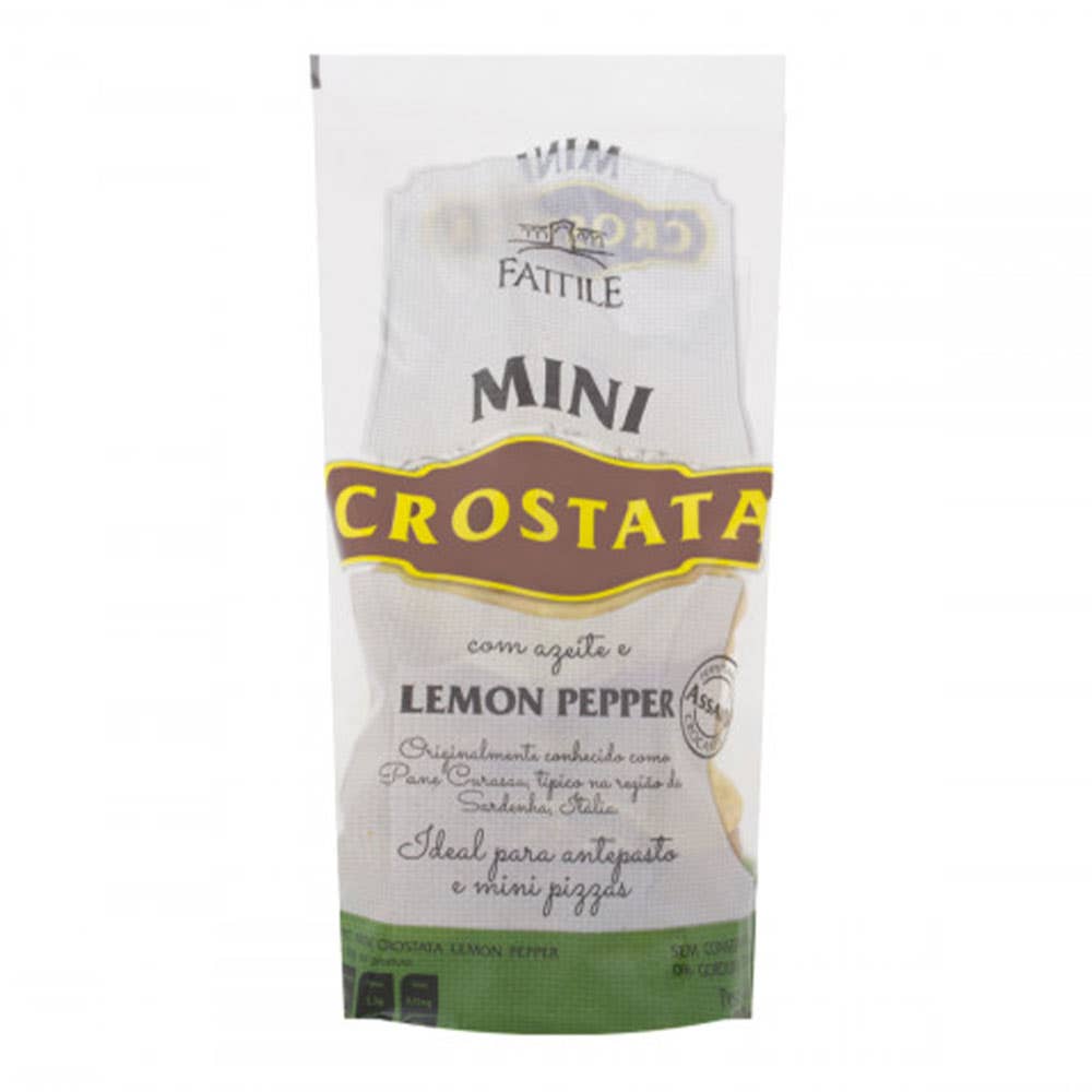 Crostata Mini Lemon Pepper 100G - Natural da Terra