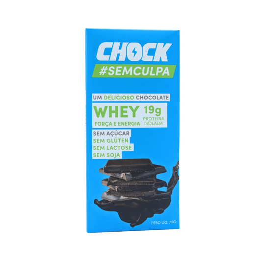 Chocolate com Whey Chock 75g - Natural da Terra