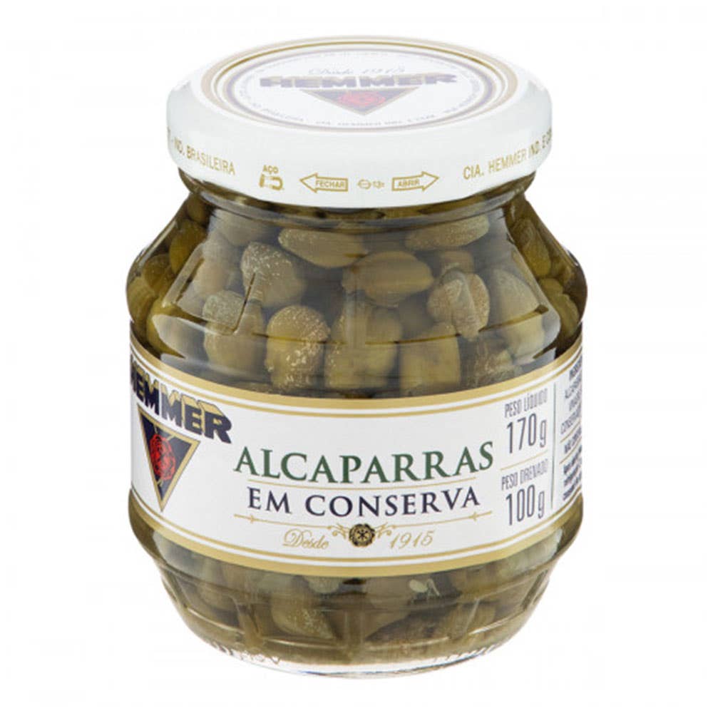 ALCAPARRA HEMMER CONS 100G - Natural da Terra
