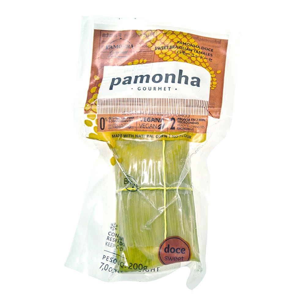 Pamonha Doce Resfriada Gourmet 200G - Natural da Terra