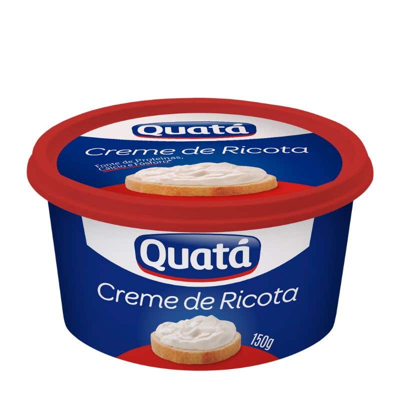 Creme de Ricota Tradicional Quatá 150g | Hortifruti