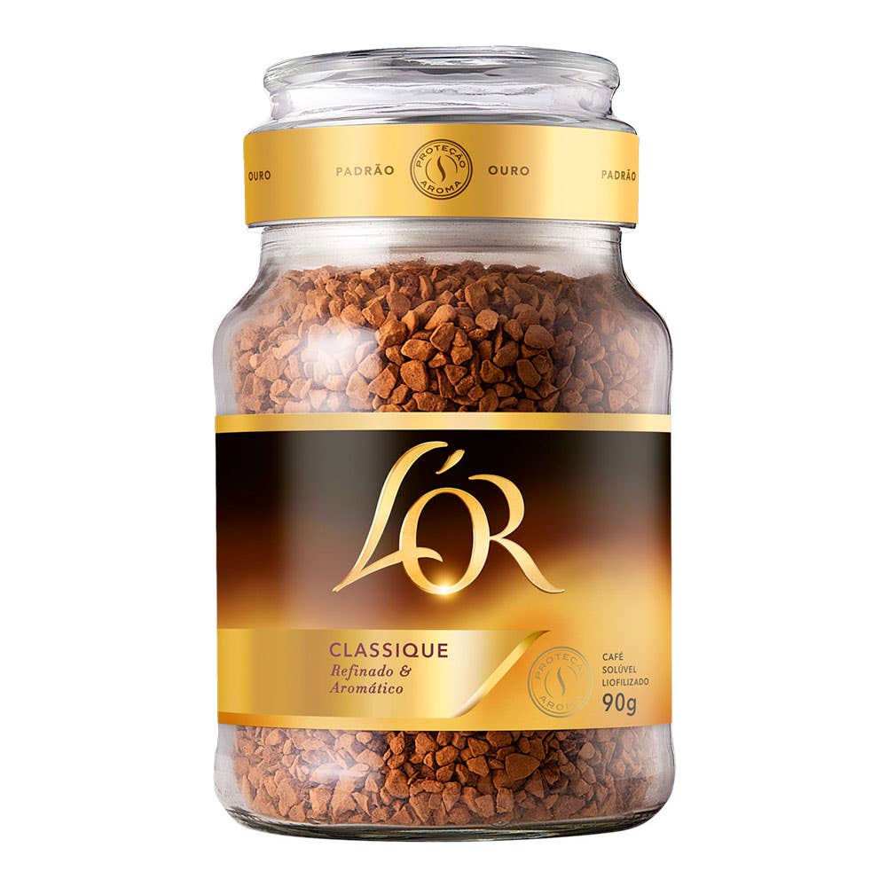 CAFE LOR CASSIQUE VIDRO 90G - Natural da Terra