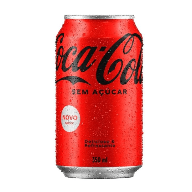 Refrigerante sem Açúcar Coca-Cola 350ml Refrigerante sem Açúcar Coca-Cola 350ml