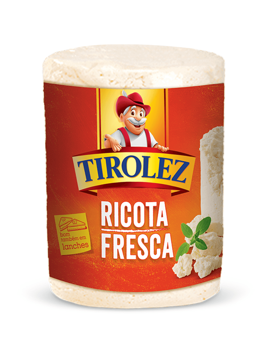 Queijo Ricota Tirolez Unidade - Natural da Terra