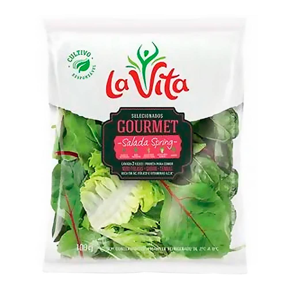 Salada Gourmet Spring 100G | Hortifruti