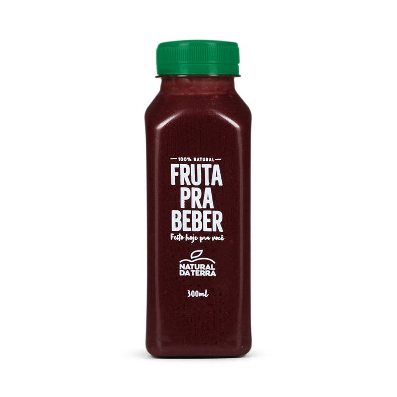 Suco de Açaí com Morango Processado 300ml | Hortifruti