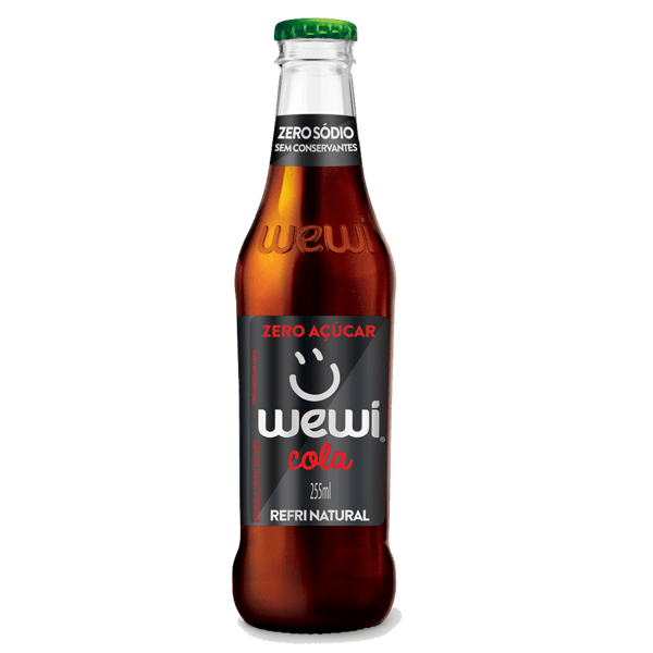 Refri Natural Cola Zero Açúcar Wewi 255Ml - Hortifruti